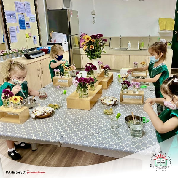 Early Years: Alice & Smith make their own perfume